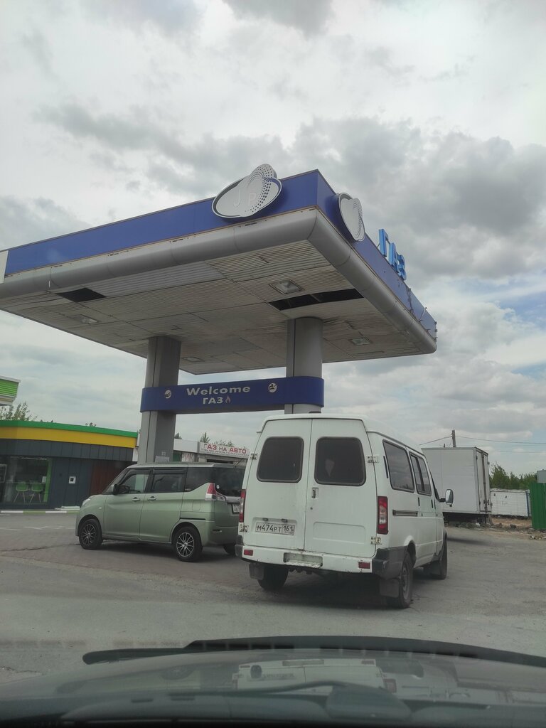 Otogaz dolum istasyonu Агнс, АГЗС, АГНКС, Rostovskaya oblastı, foto