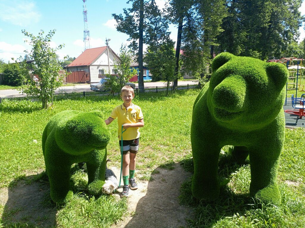Kültür ve eğlence parkları Городской парк, Yelnia, foto