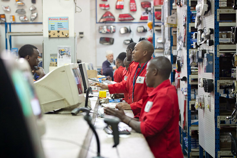 Otomobil yedek parçaları AutoWorld, Lusaka, foto