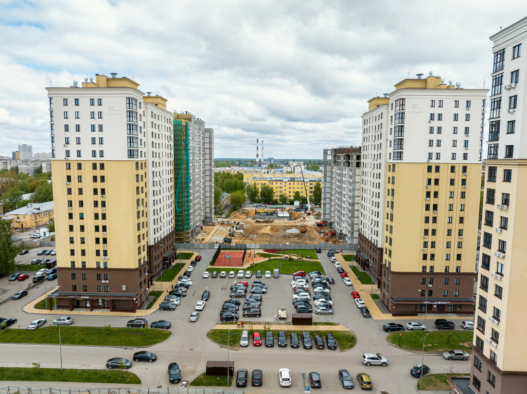 Yeni yerleşim alanlarındaki daireler Gorod vremeni, Nijni Novgorod, foto