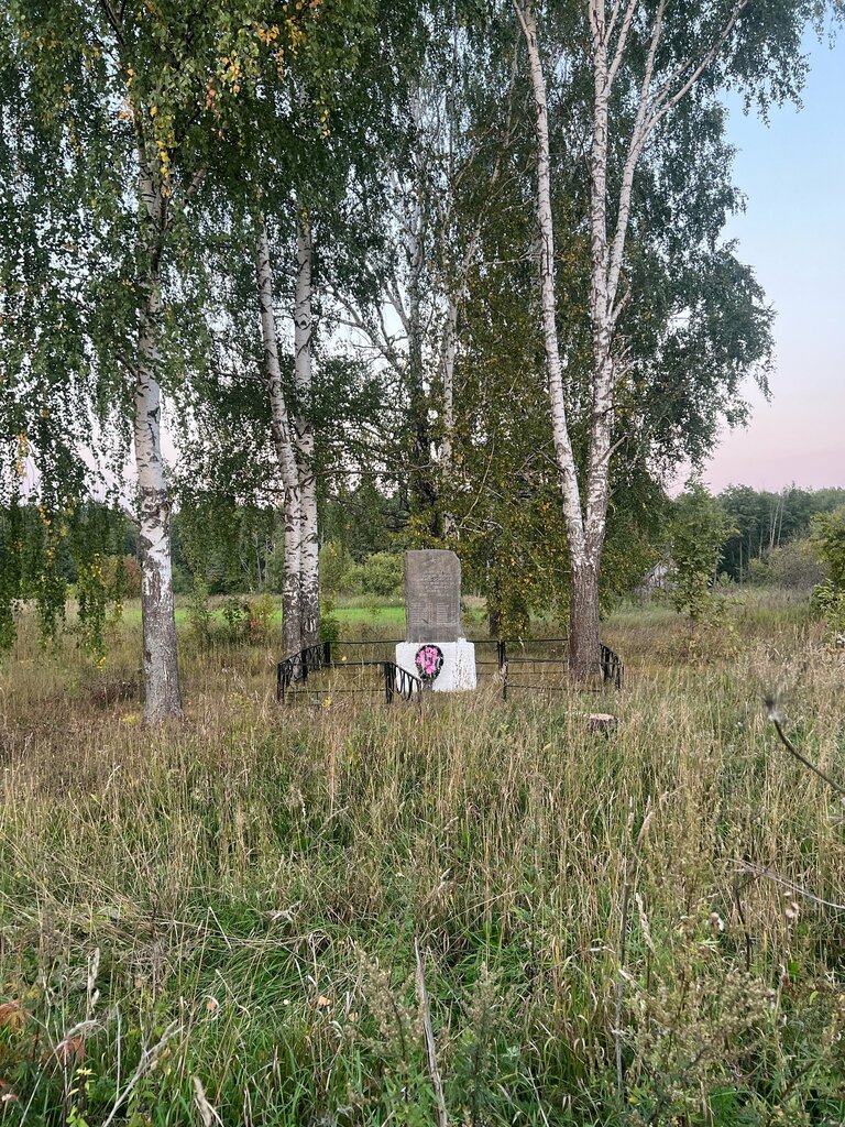 Anıt, heykel Памятный знак воинам-землякам, погибшим в годы Великой Отечественной войны, Mordovya, foto