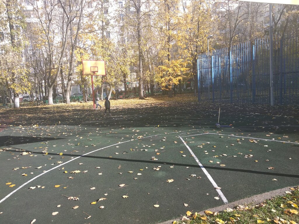 Spor alanı Баскетбольная площадка, Moskova, foto