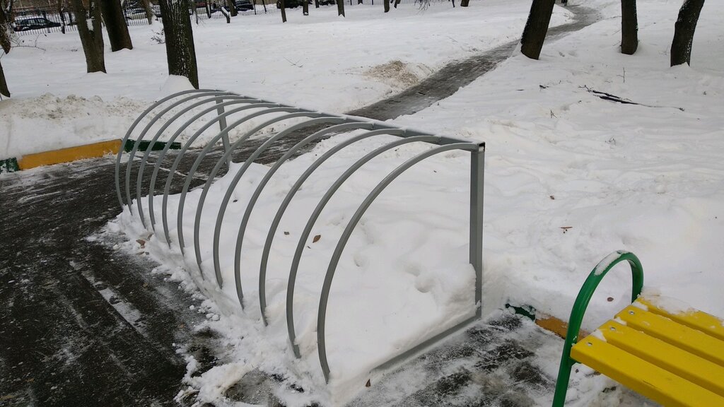 Bisiklet park yerleri Bicycle parking, Moskova, foto