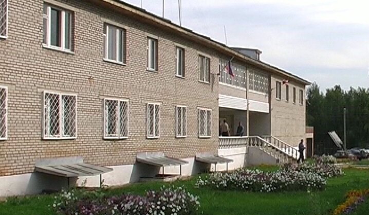 Polis merkezleri Otdeleniye politsii Sharkanskoye, Udmurtiya, foto