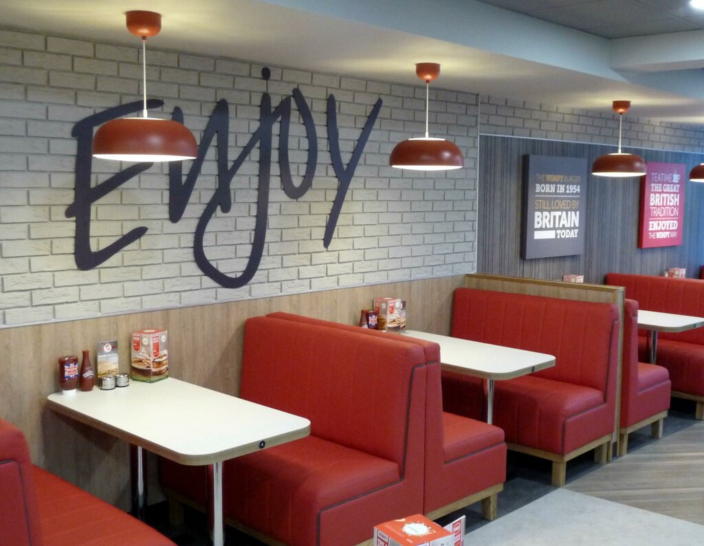 Fast food Wimpy, Shrewsbury, foto