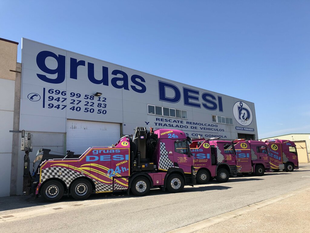 Çekici hizmeti Gruas Desi S. L., Kastilya ve Leon, foto