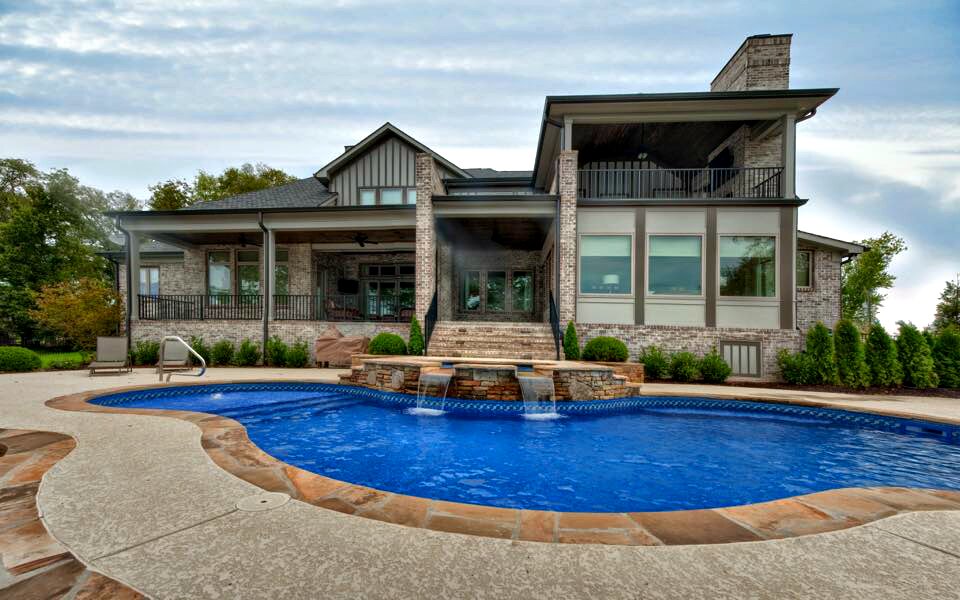 i̇nşaat konstrüksiyonları Hannah Custom Homes, Tennessee Eyaleti, foto