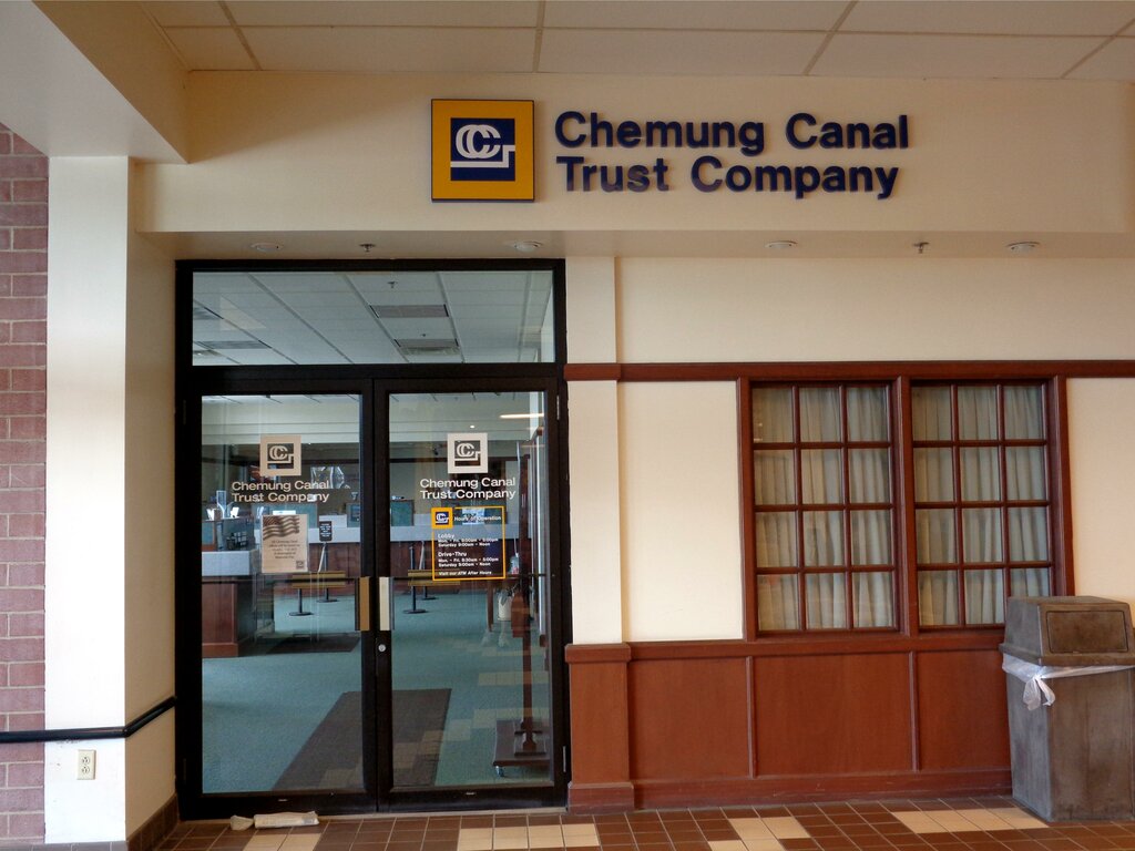 ATM'ler Chemung Canal Trust Company, New York Eyaleti, foto
