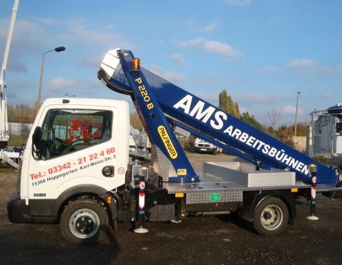 Yapı iskeleleri hizmetleri Ams Arbeitsbühnen GmbH, Brandenburg, foto