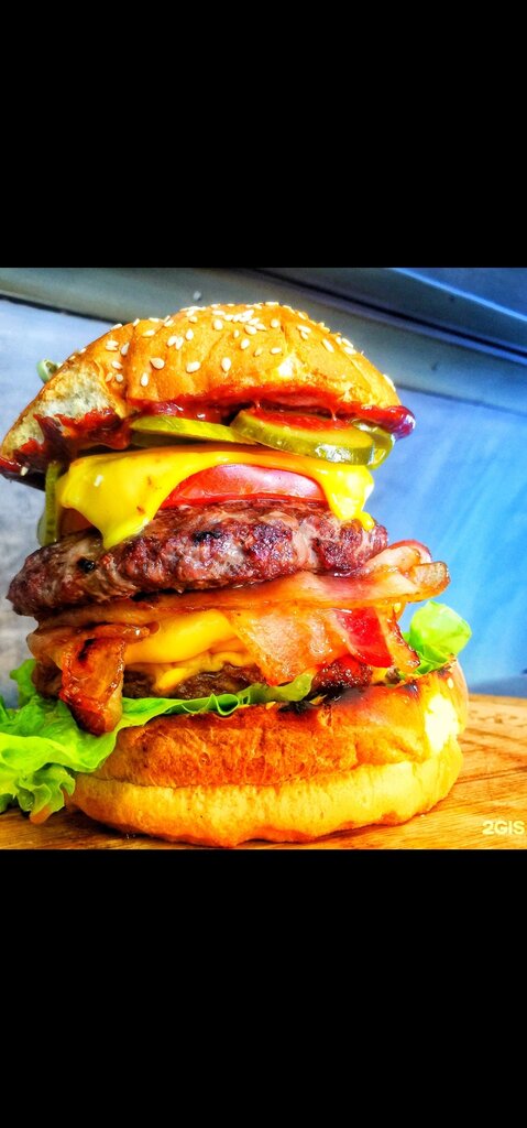 Fast food Bullet Burger, Krasnoyarsk, foto