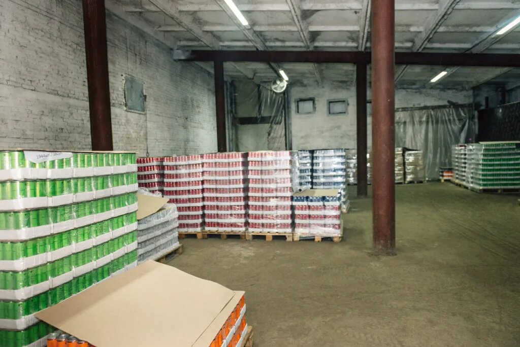 Soğuk hava tesisi Chishminsky khladokombinat, Başkurdistan, foto