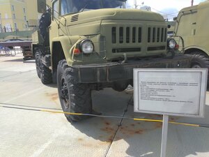 Авторазливочная станция АРС-14 (Sverdlovsk Region, Verkhnyaya Pyshma), teknoloji anıtı  Verhniaya Pyşma'dan