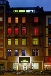 Colour Hotel (Baseler Straße No:52, Frankfurt am Main, Frankfurt), otel  Frankfurt am Main'den
