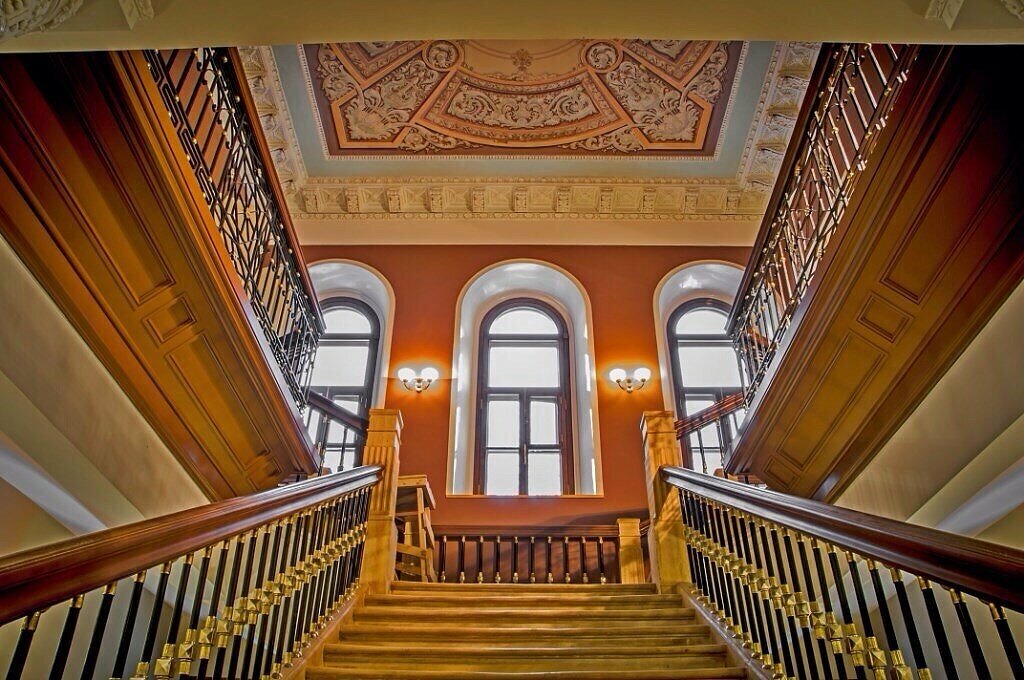 Turistik yerler Жилой дом середины XIX века, Moskova, foto