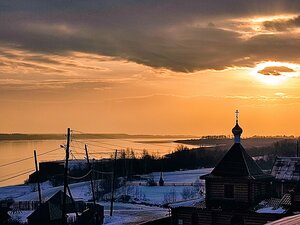 Церковь Спаса Нерукотворного Образа (ulitsa Kalinina No:3, posyolok Ust-Kem), ortodoks kiliseleri  Krasnoyarski krayından