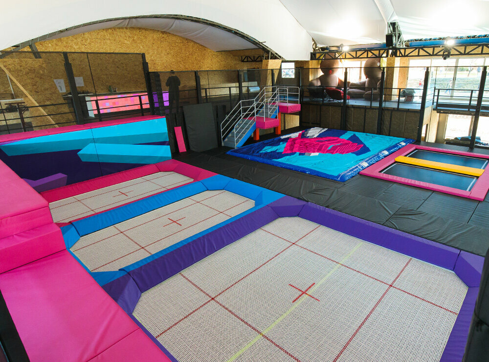 Trambolin merkezi Skakaonica, Belgrad, foto