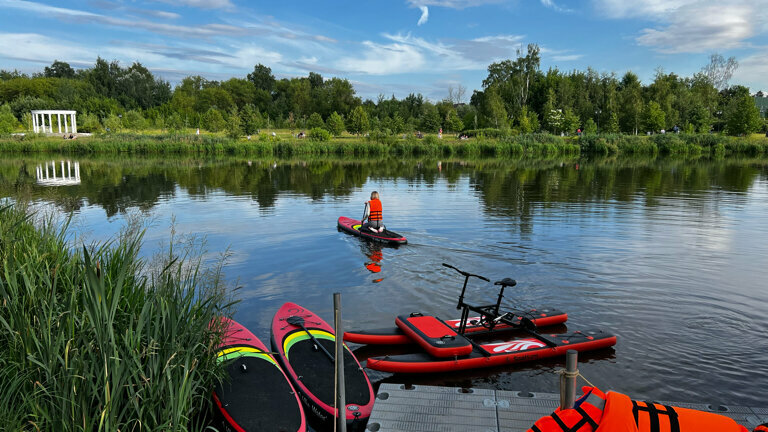 Kiralama noktası Sup-станция Move2Sup, Mytişçi, foto