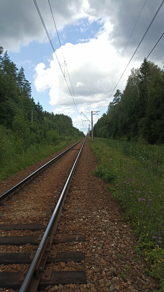 Tren istasyonu Темпы, Moskova ve Moskovskaya oblastı, foto