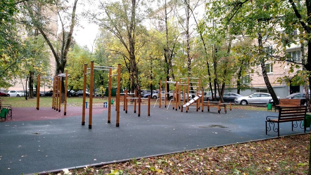 Spor alanı Площадка для Воркаута, Moskova, foto