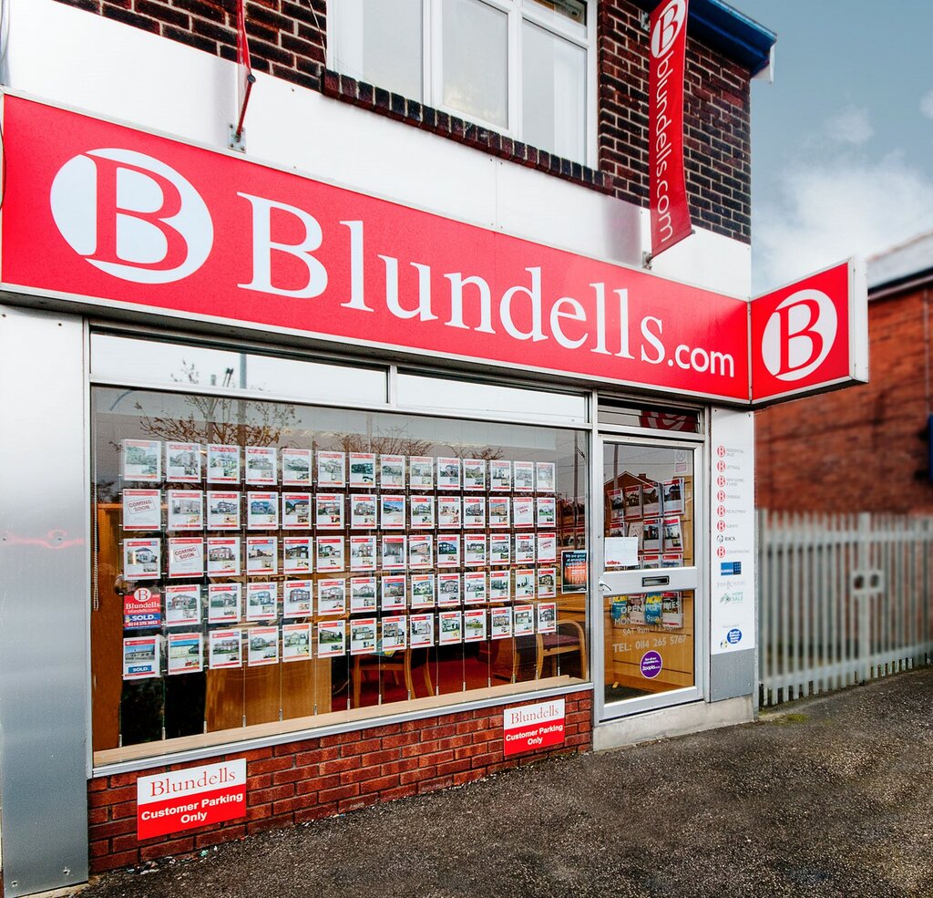 Arazi dizisi Blundells Sales and Letting Agents Gleadless, İngiltere, foto
