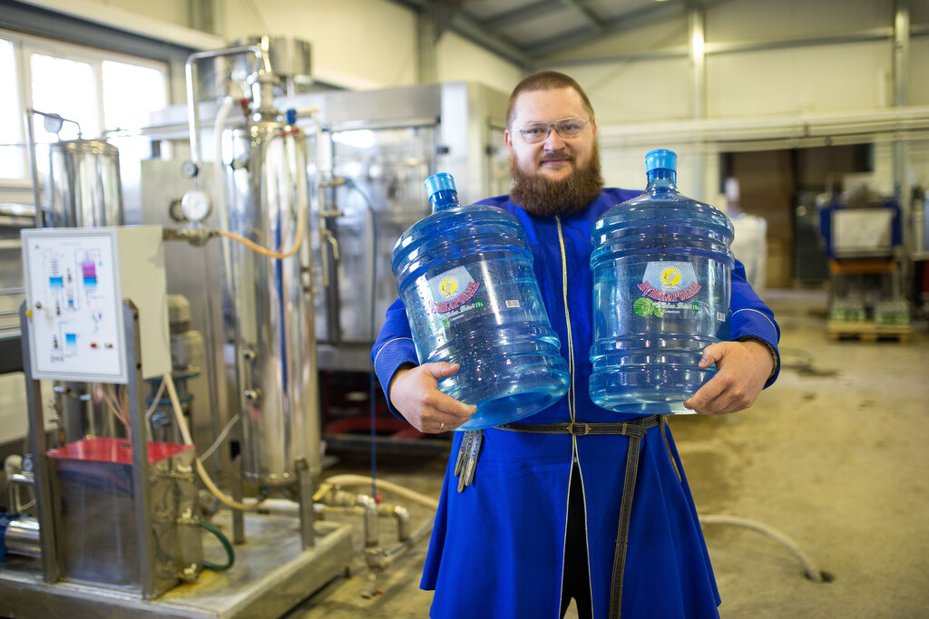 Gıda üreticileri Mineral waters of Sapozhok LLC, Riazanskaya oblastı, foto