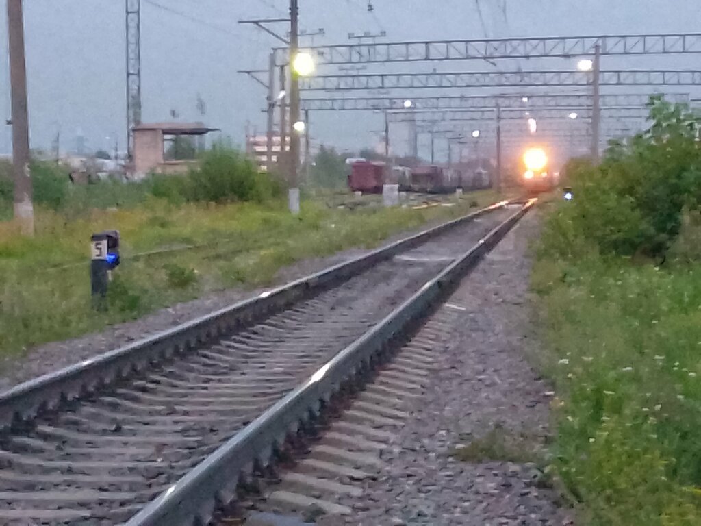 Yük istasyonu станция Парнас, Saint‑Petersburg, foto