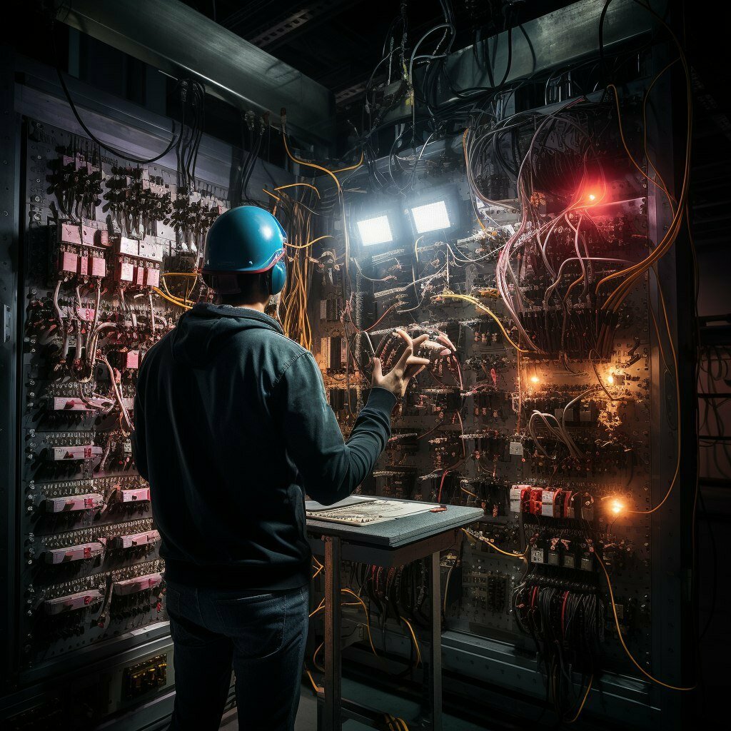 Elektrik laboratuvarı Megavatt Servis, Moskova, foto