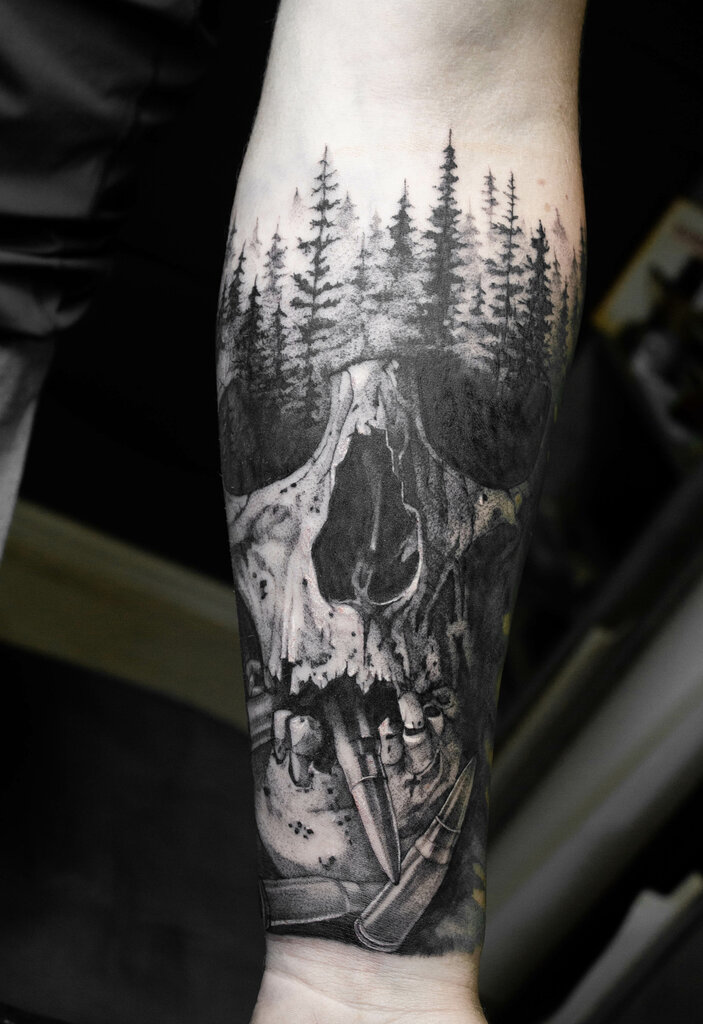 Dövmeciler Ash Tattoo, Naro‑Fominsk, foto