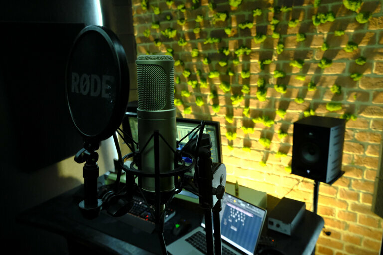 Ses kayıt stüdyoları Bando Room Records, Moskova, foto