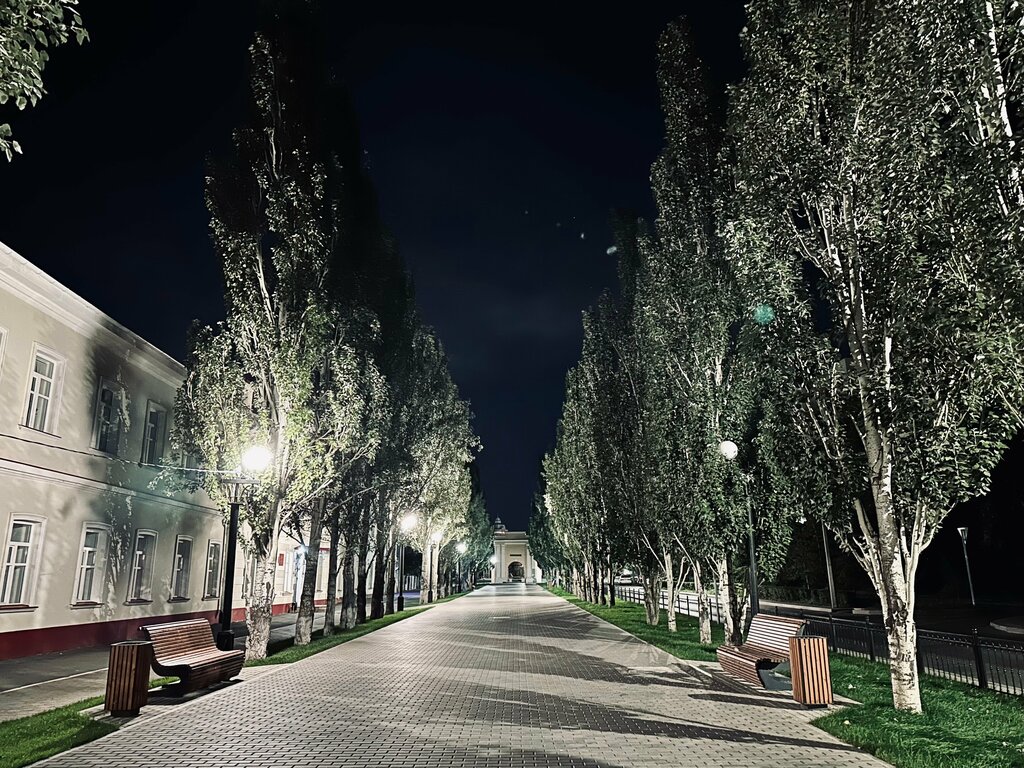 Turistik yerler Аллея Сергея Манякина, Omsk, foto
