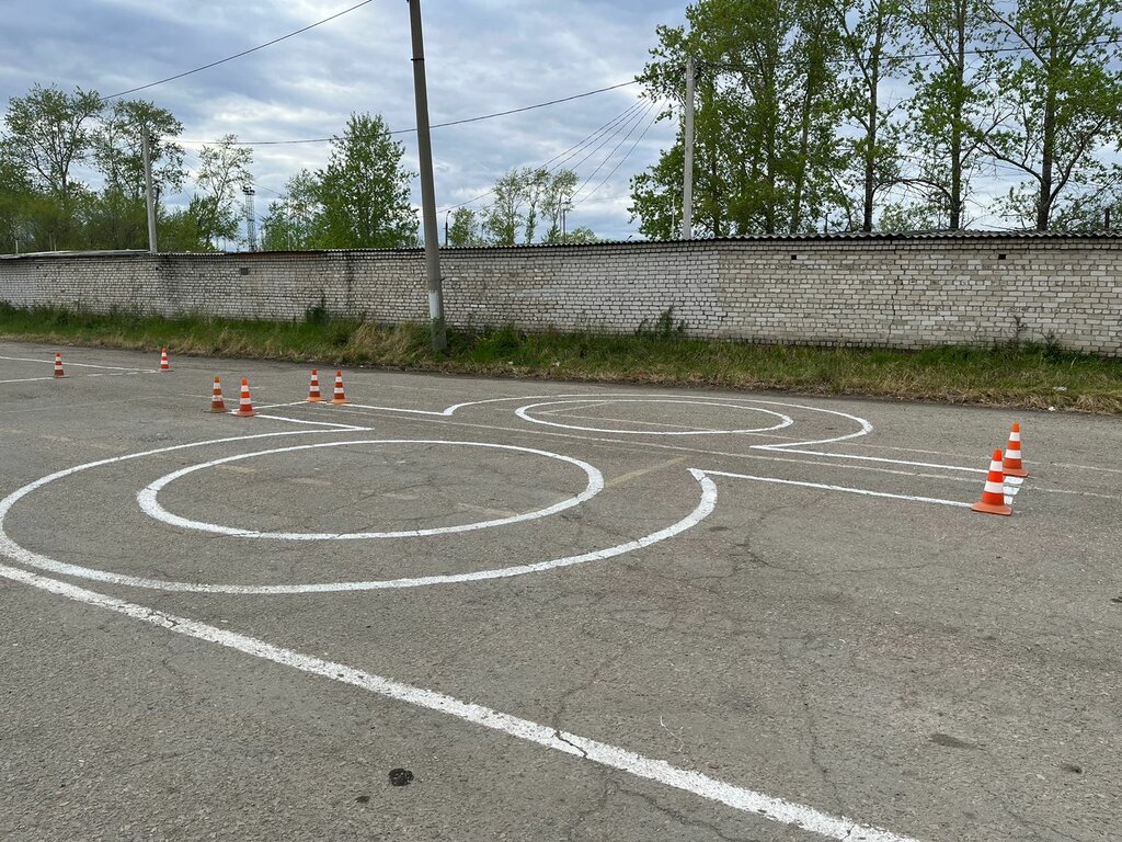 Ehliyet sınav alanı Площадка для вождения, Blagoveshchensk, foto