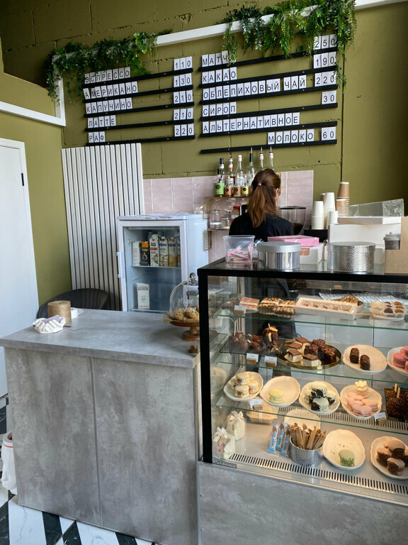 Kahve dükkanları Ideal Bakery, Moskova, foto