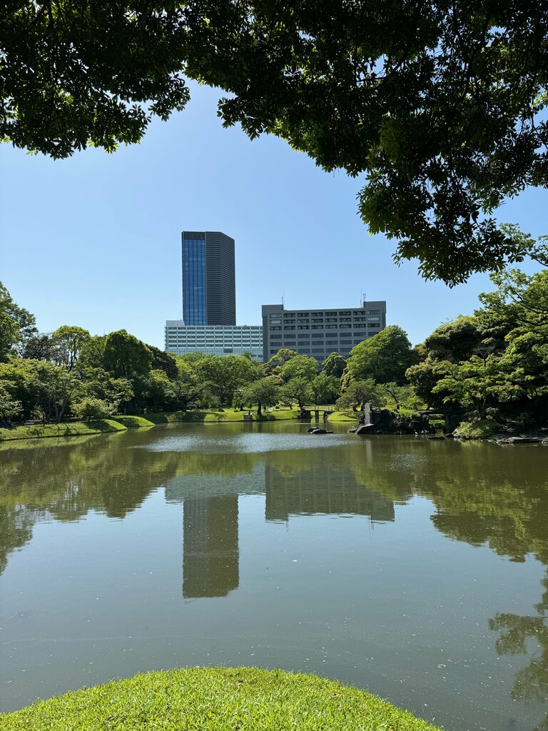 Kültür ve eğlence parkları Koishikawa-Korakuen Garden, Tokyo, foto