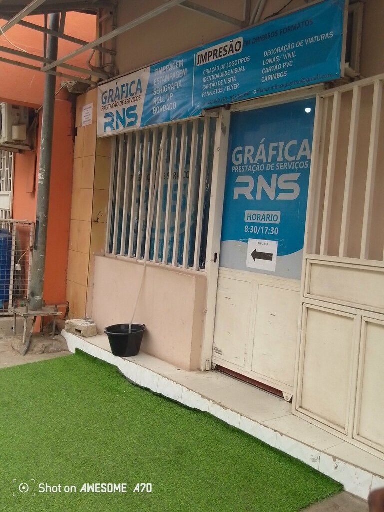 Grafik tasarımcılar Rns Gráfica, Loanda, foto