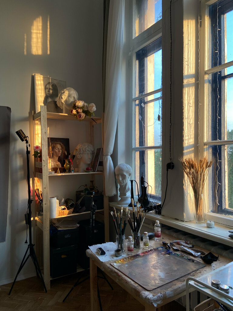 Sanat atölyeleri Art studio Gazukina Anastasiia, Saint‑Petersburg, foto
