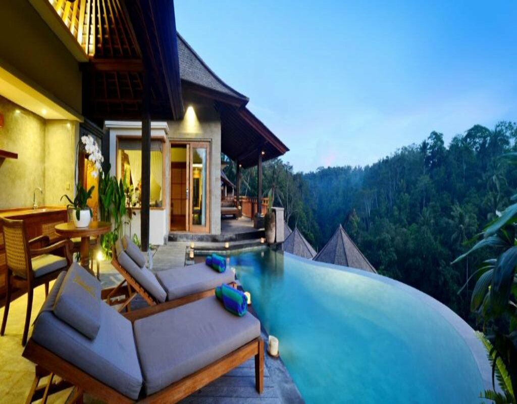 Otel Kenran Resort Ubud, Bali, foto