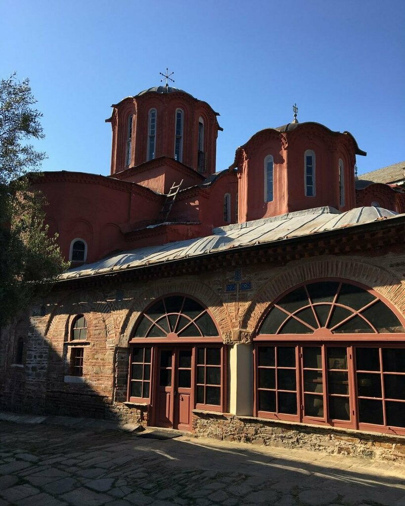 Manastır Koutloumousiou Monastery, Karyes, foto