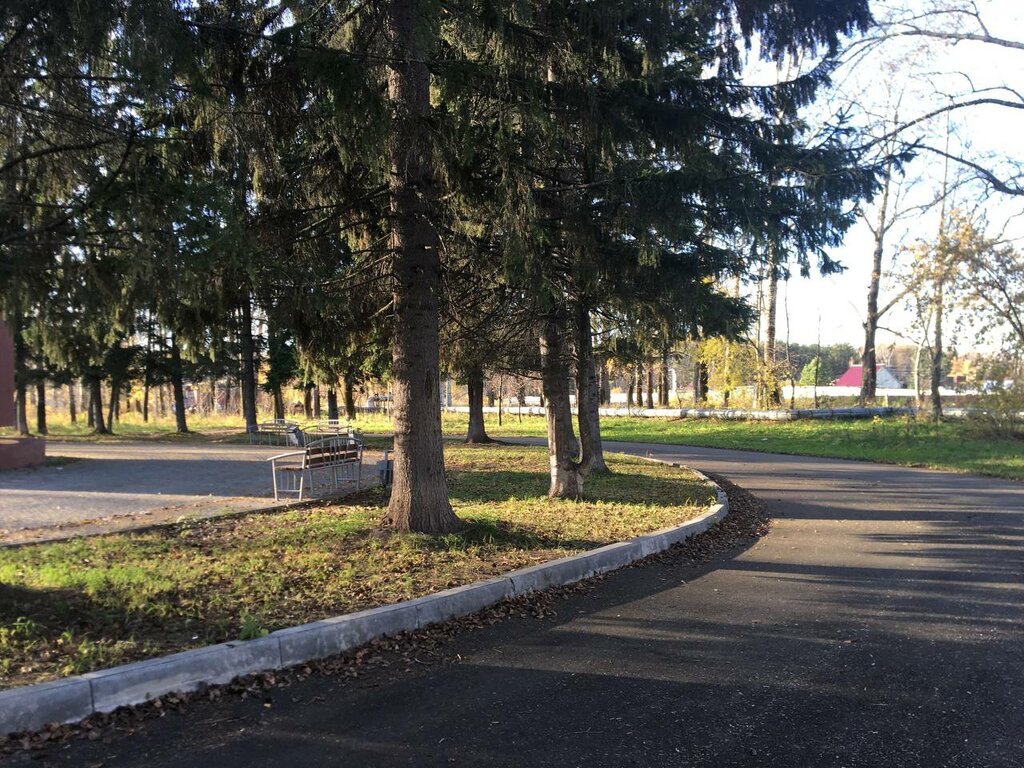 Kültür ve eğlence parkları Pervostroiteley Public Garden, Seversk, foto