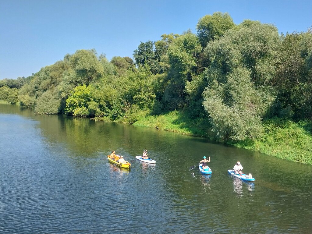 Kiralama noktası Сплав. Боровск - кемпинг, Borovsk, foto