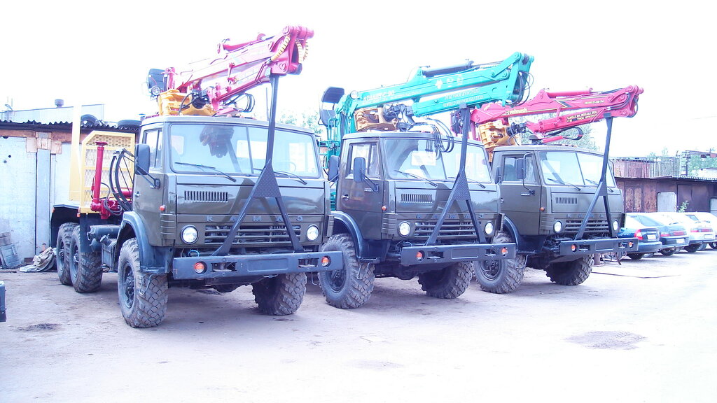 Özel üretim araç ve ekipmanları Lesavto, Vologda, foto