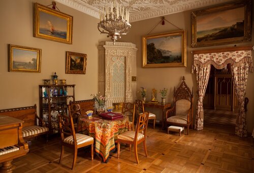 Müzeler ve sanat galerileri Cottage Palace, Peterhof, foto