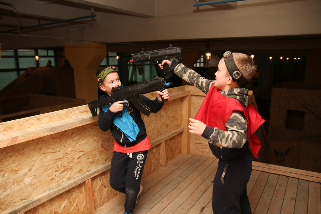 Lazer paintball R-park – Horuzhej, Minsk, foto