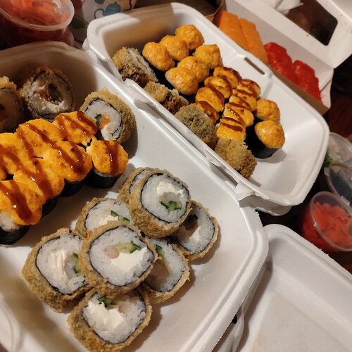 Suşi restoranı Sushi bar San-Sey, Taldom, foto