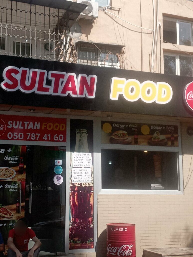 Fast food Sultan dönər yasamal, Bakü, foto