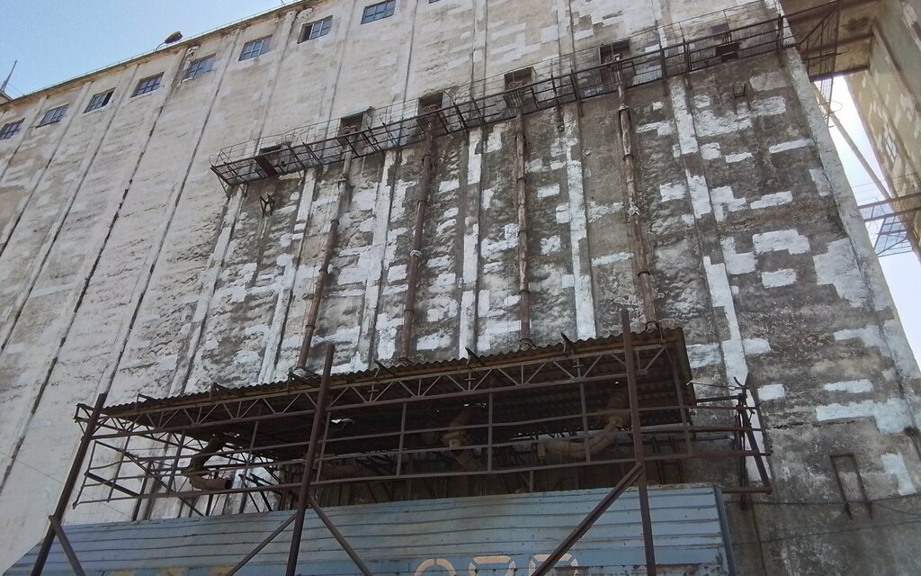 Silo Dzhankoysky elevator, Canköy, foto