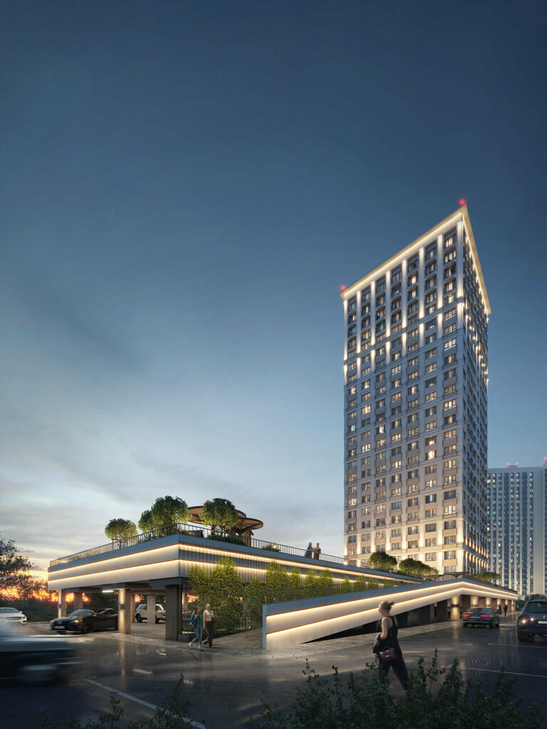 Yeni yerleşim alanlarındaki daireler Scandia, Tiumen, foto