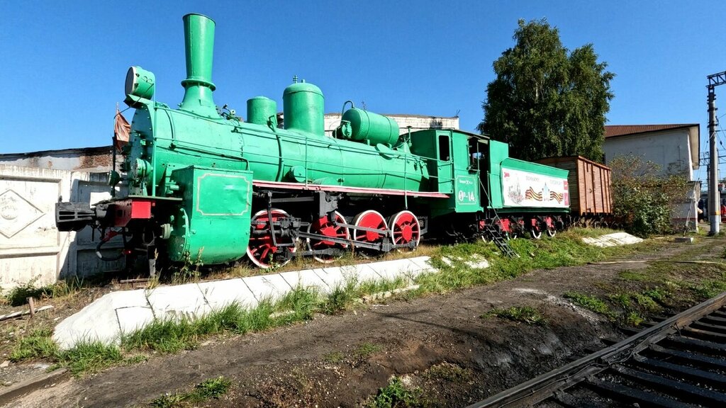 Teknoloji anıtı Паровоз Ов-14, Perm, foto