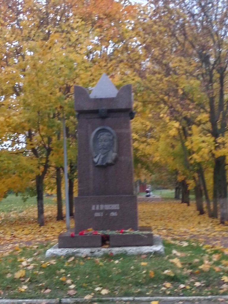 Ünlü kişilerin mezarları Grave Of A.A. Pushkin, Bronnitsy, foto