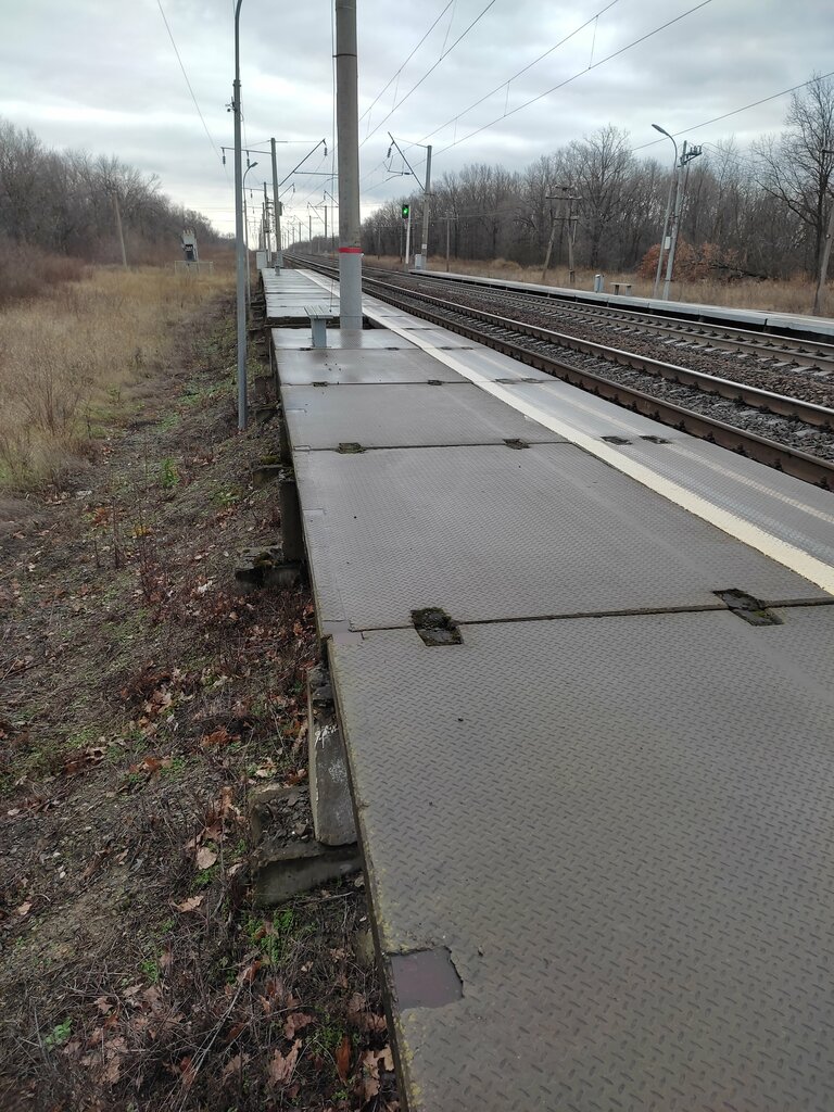 Yük istasyonu остановочный пункт Горизонт-3, Saratovskaya oblastı, foto