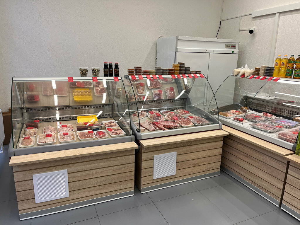 Kasap, şarküteri Мясницкий ряд, Moskova ve Moskovskaya oblastı, foto